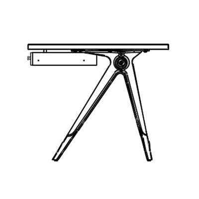 Compass Desk Single Drawer - Consoles & bureaux | Livingstone